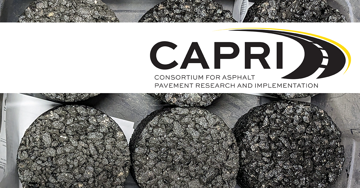 CAPRI seeks letters of interest on asphalt lag and dwell time effects ...