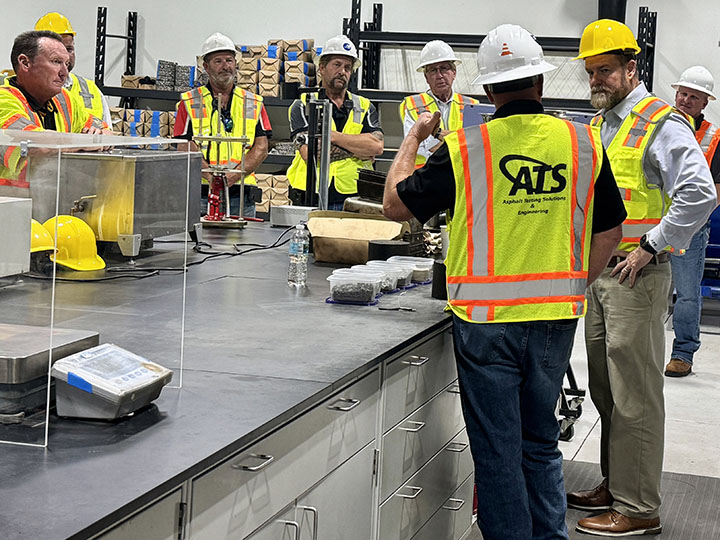 Rep. Bean tours Duval Asphalt, ATS – National Asphalt Pavement ...